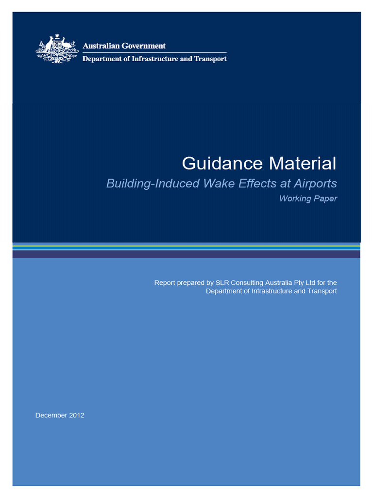 Guidance Material For Building Induced Wake Effects at Airports | PDF ...