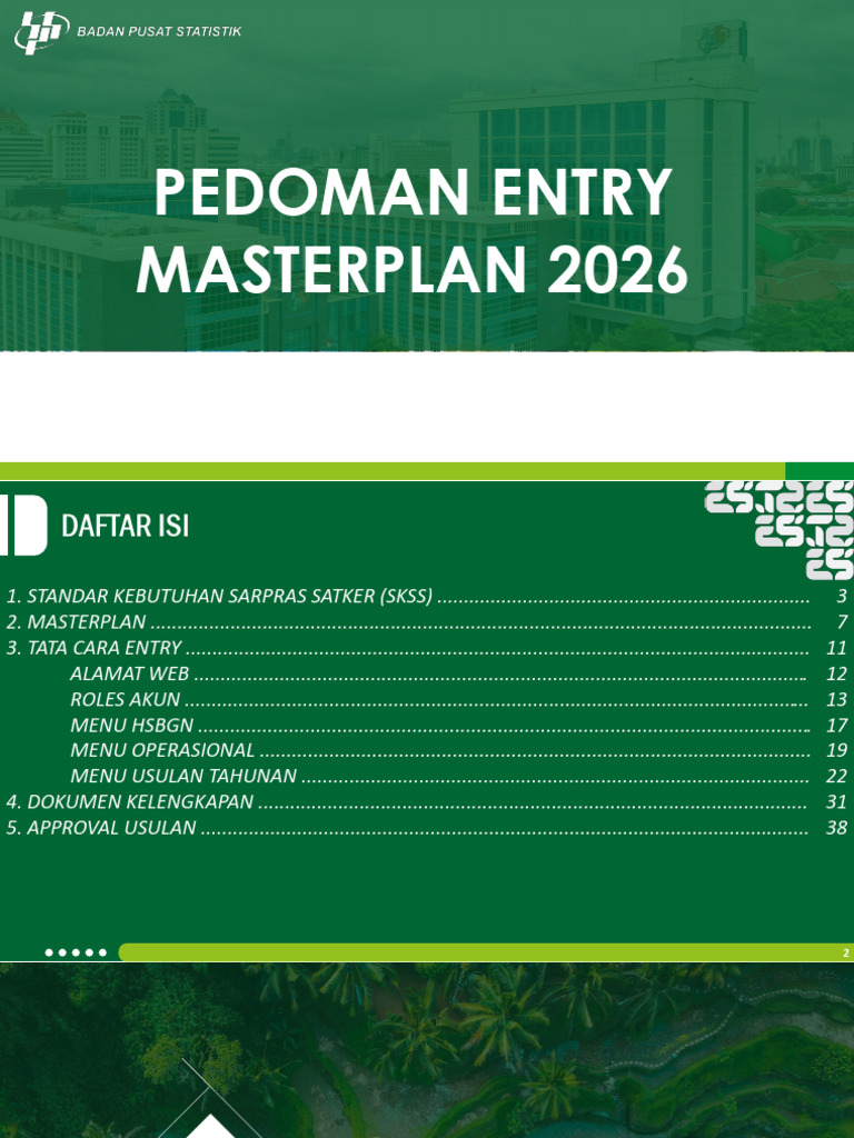 Paparan-Pedoman Entry Masterplan | PDF
