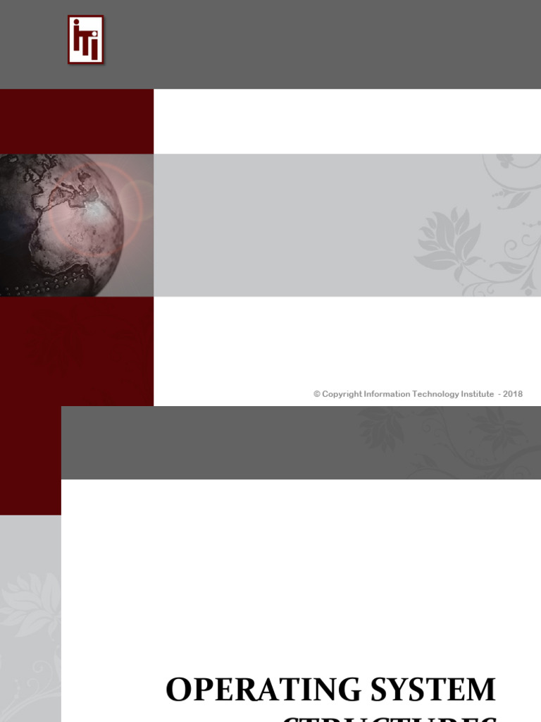 OperatingSystemConcepts-3-OperatingSystemStructures | PDF | Computer Data Storage | Operating System