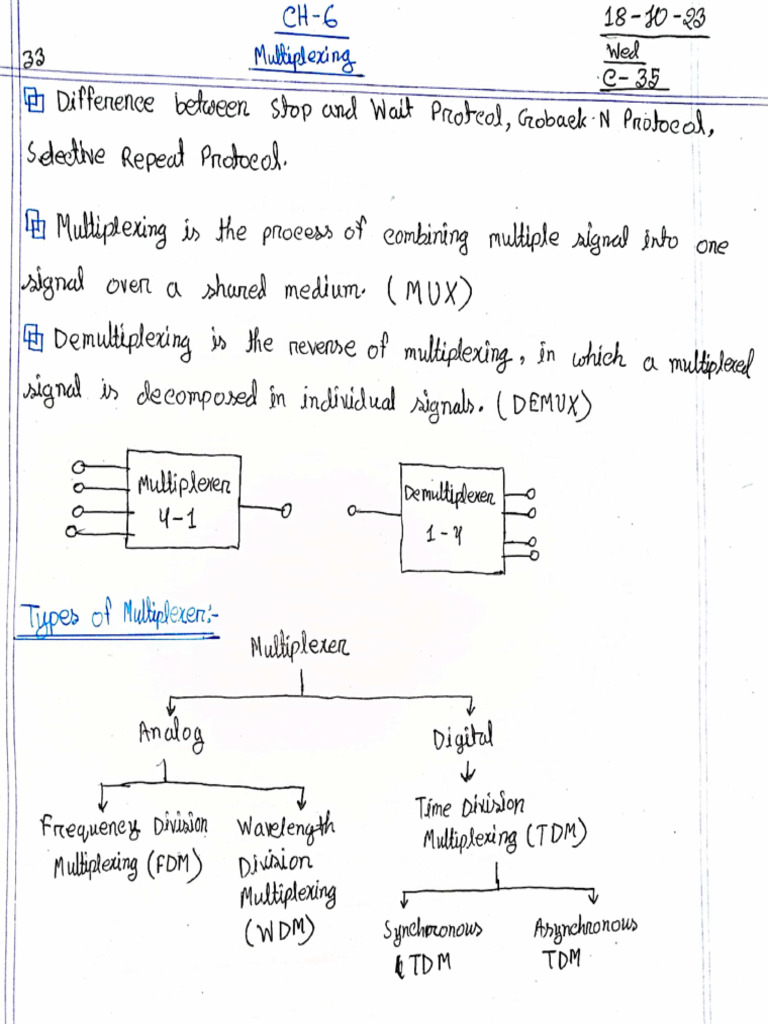 Multiplexing | PDF