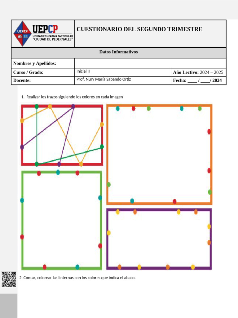 Cuestionario 2do Trimestre Log Mat | PDF