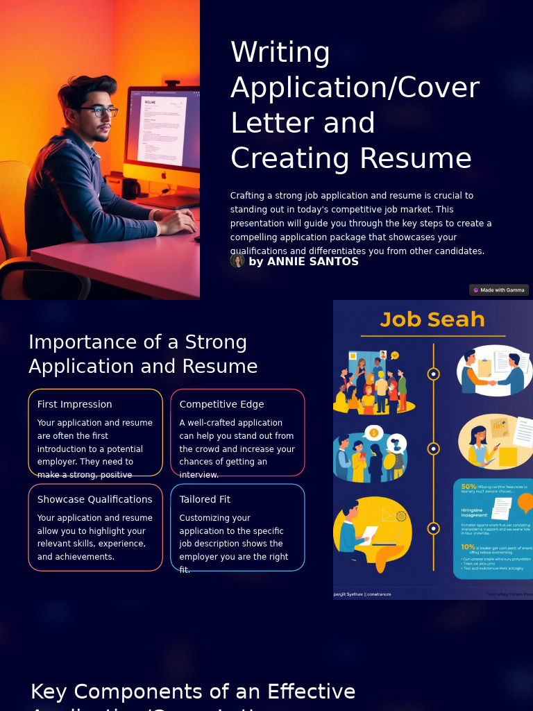 Writing ApplicationCover Letter and Creating Resume | PDF | Résumé | Proofreading