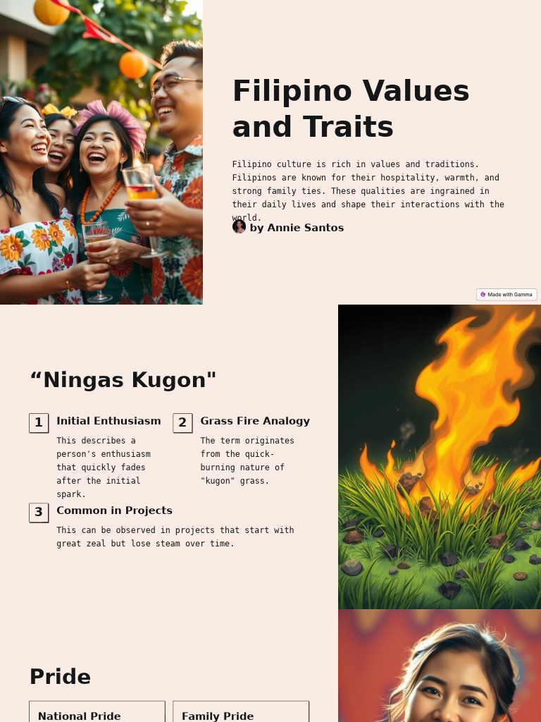 Understanding Filipino Values and Traits | PDF