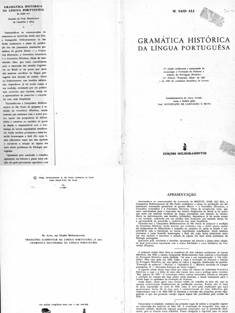 Said Ali Ida - G. Histórica | PDF