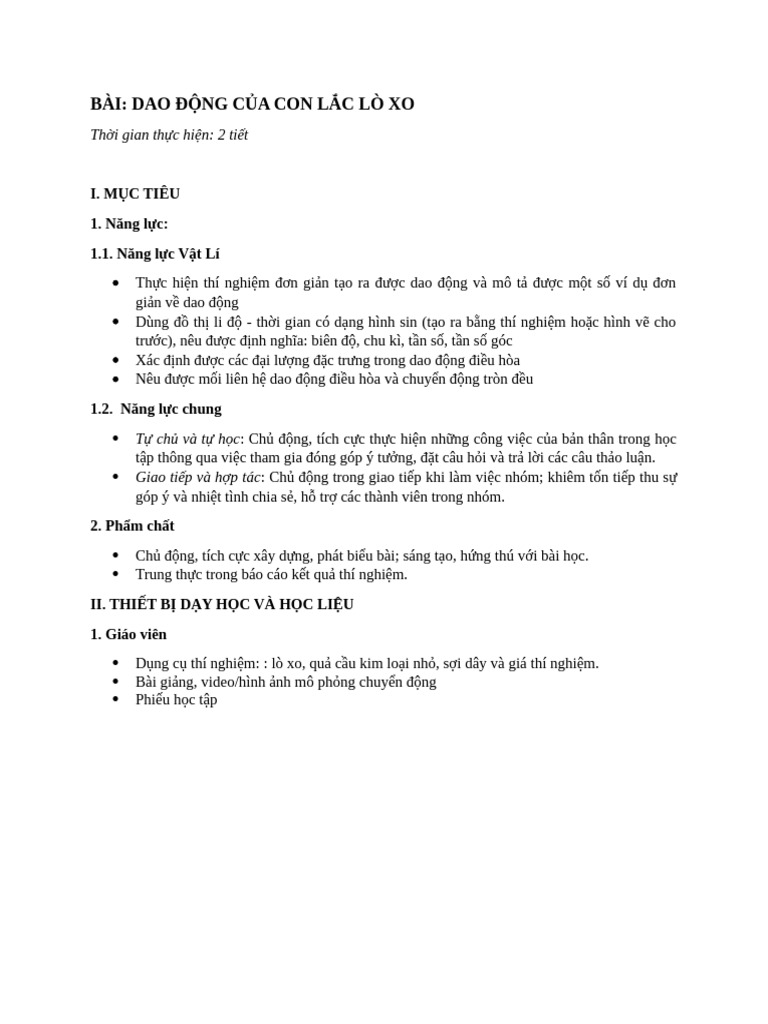 Dao Đ NG C A CLLX | PDF