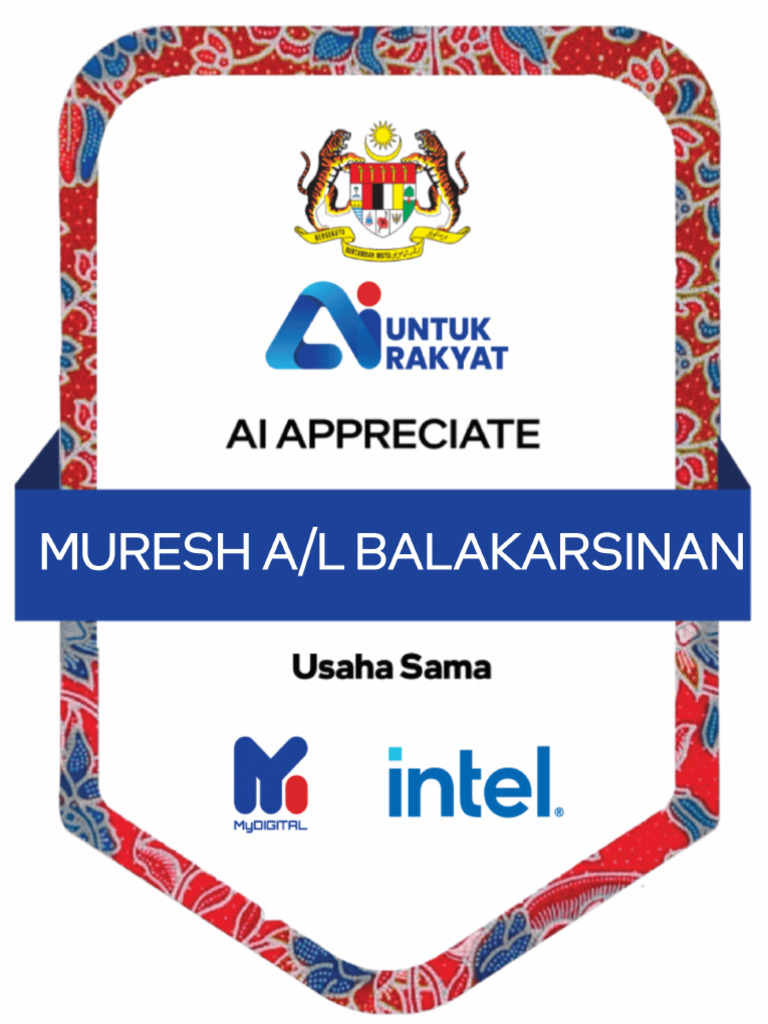 Ai Appreciate Muresh | PDF