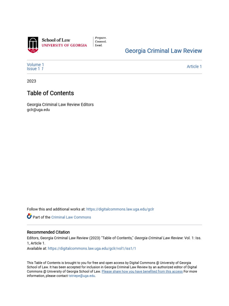 Table of Contents | PDF | Case Citation | Judge