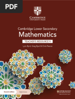 Cambridge Lower Secondary Maths Stage 9 Student's Book (2ed) (Collins) | PDF