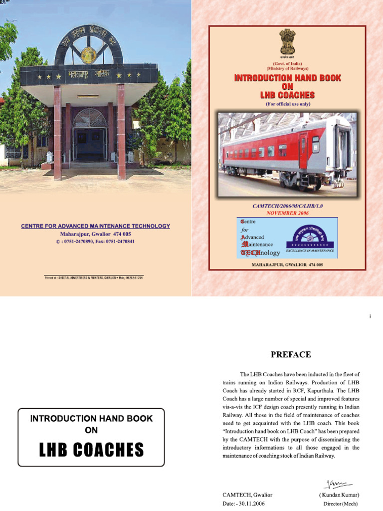 Introduction Handbook On LHB Coaches | PDF