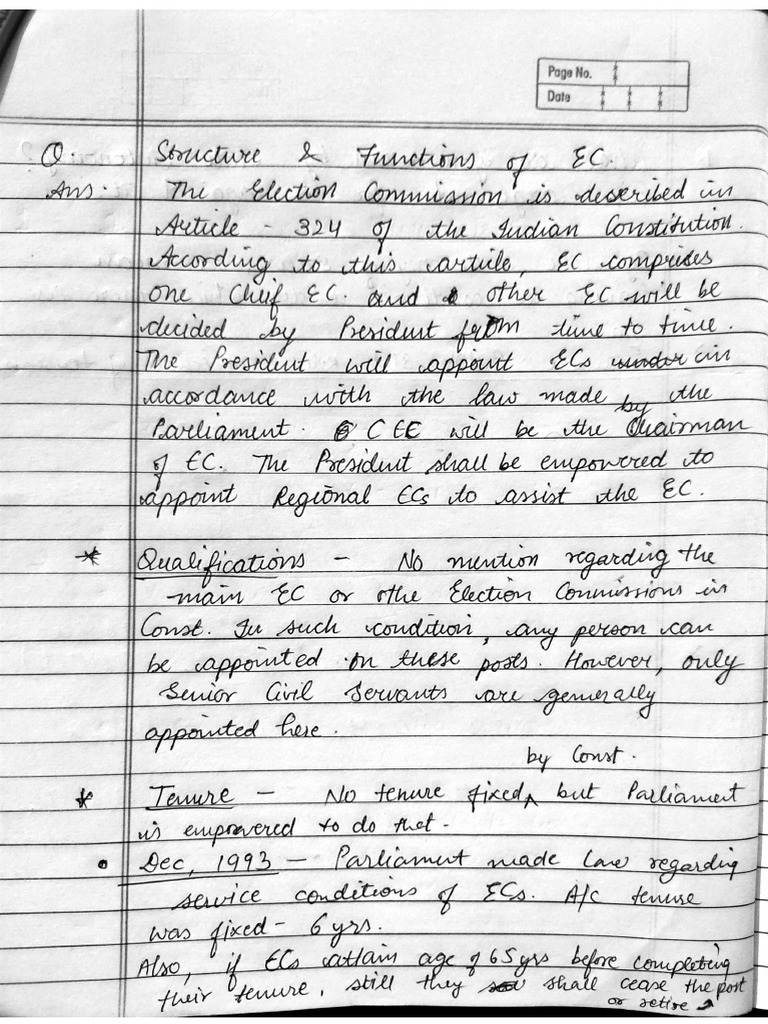 EC - Structure & Functions | PDF