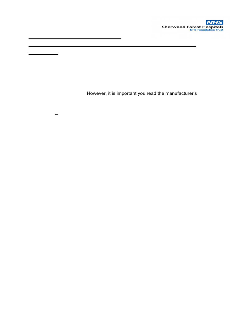 Bowel Preparation For Patients Using Picolax Senna | PDF | Colonoscopy ...