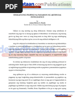 Epekto NG Artificial Intelligence MANUSCRIPT REMATCH | PDF