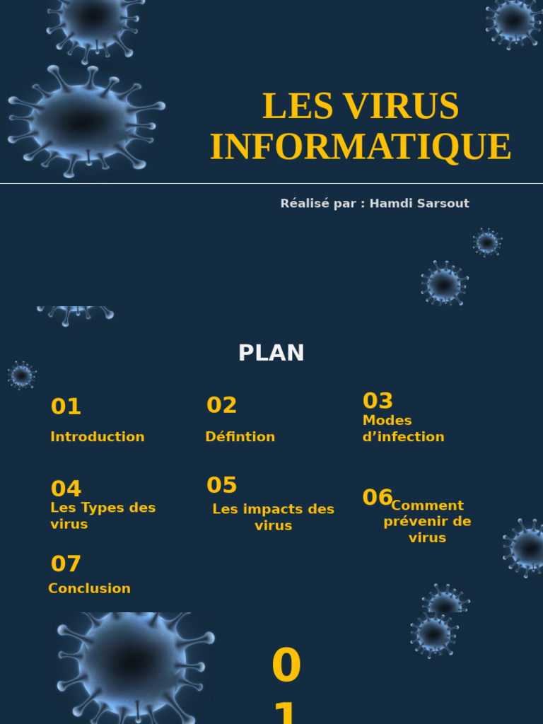 Types et impacts des virus informatiques | PDF | Virus informatique ...
