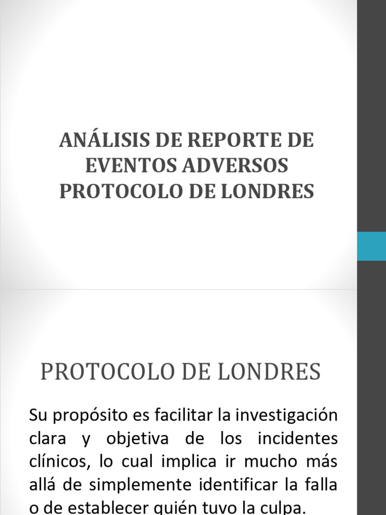 Protocolo de Londres | PDF