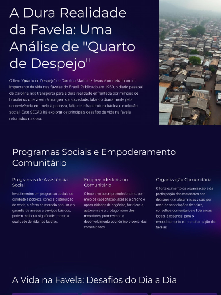 Quarto Do Despejo | PDF