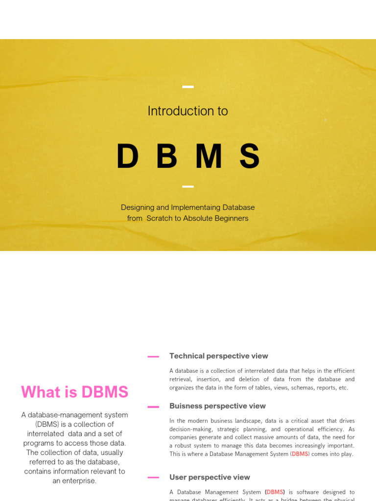 DBMS_part-2_ssg | PDF | Databases | Relational Database DBMS_part-2_ssg | PDF | Databases | Relational Database