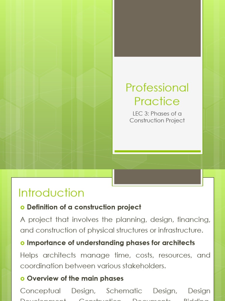 LEC 3 Profesional Practice | PDF | Architect | Request For Proposal