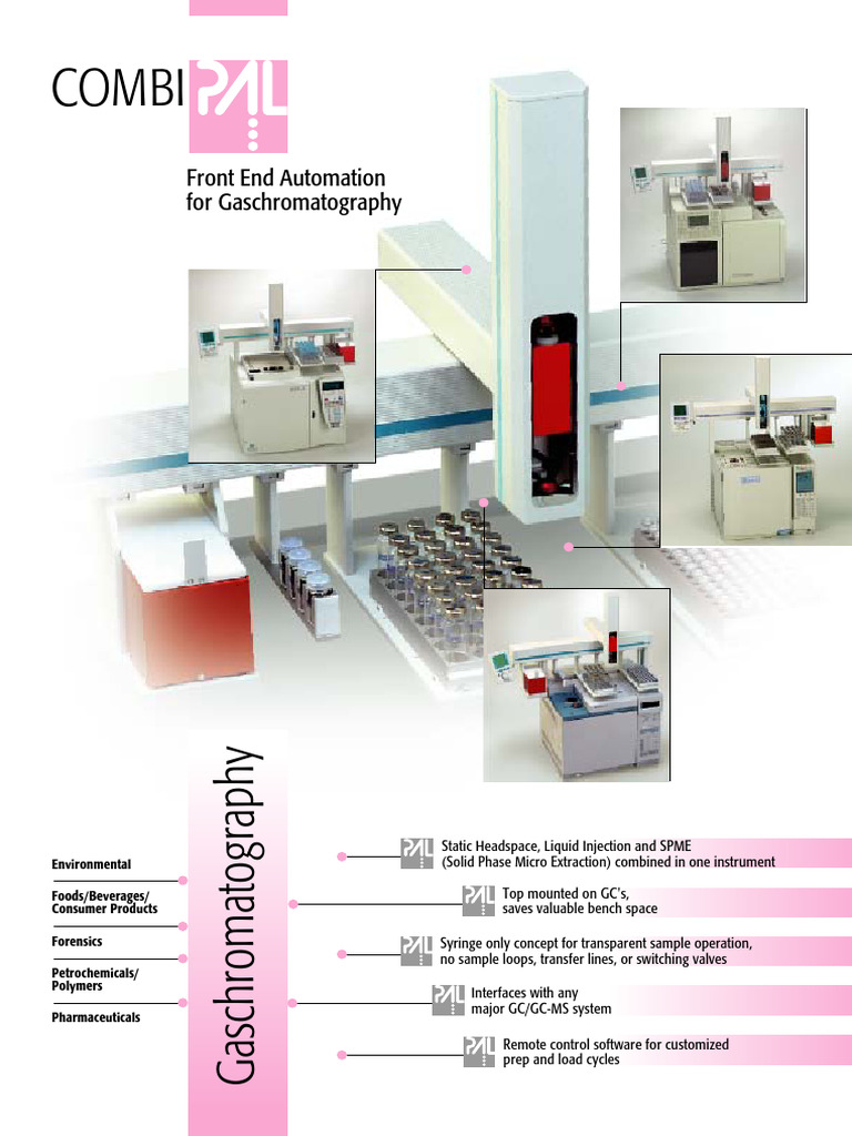 Combi PAL | PDF | Syringe | Chromatography