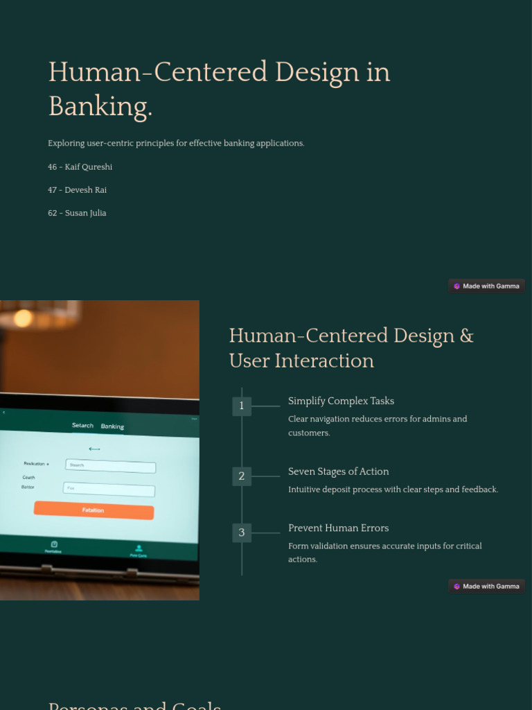 Human Centered Design in Banking | PDF