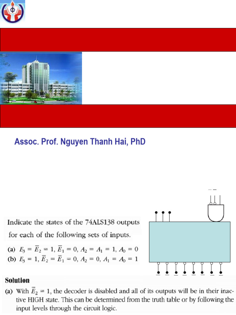 MSI Logic Circuits: Decoder Examples | PDF | Electronic Engineering | Electricity