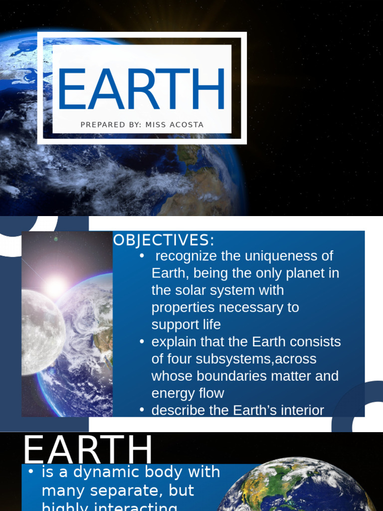 Earth Life Science Week 1 | PDF | Earth | Natural Sciences