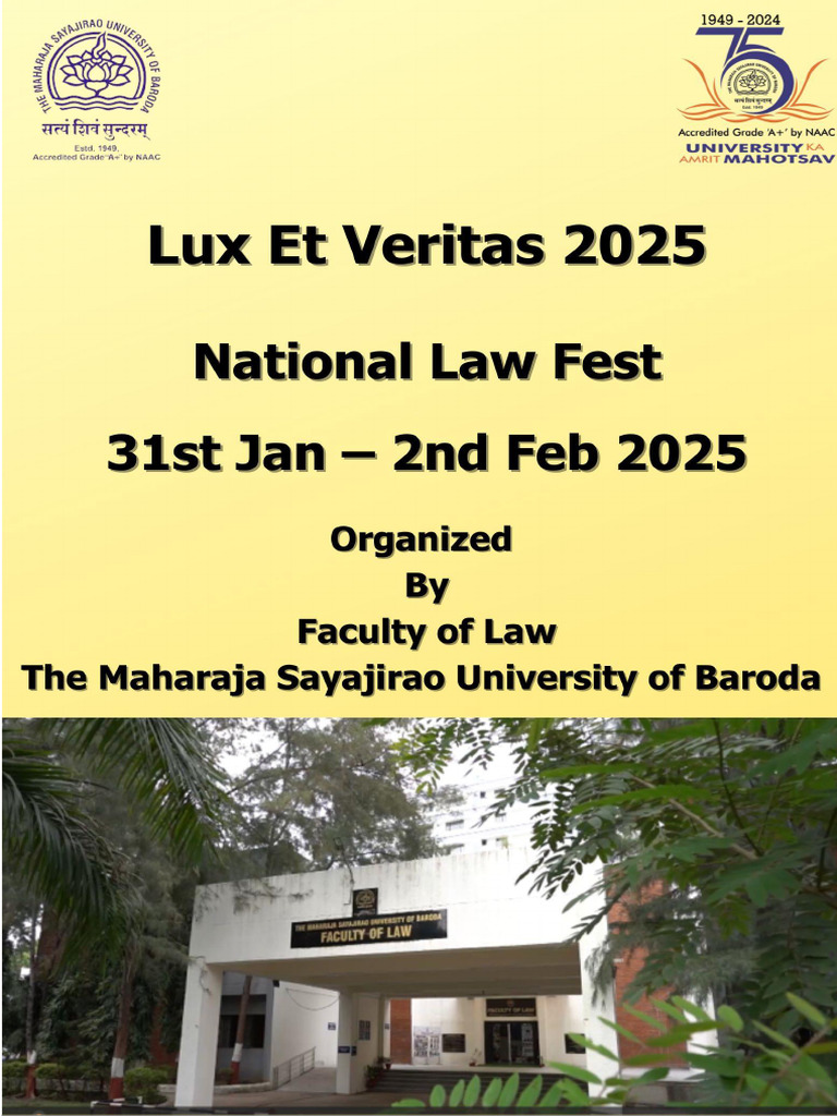 Brochure and Rules of Lux Et Veritas-2025 | PDF | Judgment (Law) | Justice