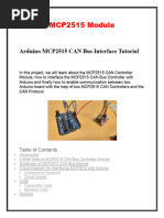 CAN-BUS Shield V2.0 - Seeed Studio Wiki | PDF | Arduino | Computer Science