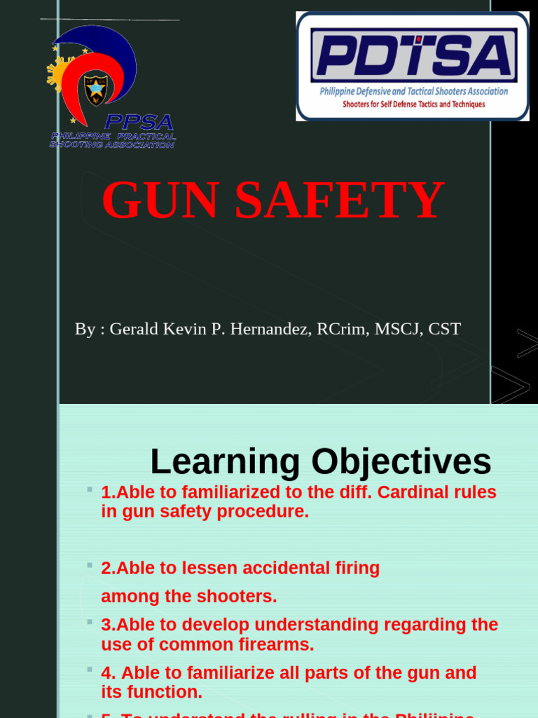 Gun Safety Seminar | PDF | Firearms | Gun