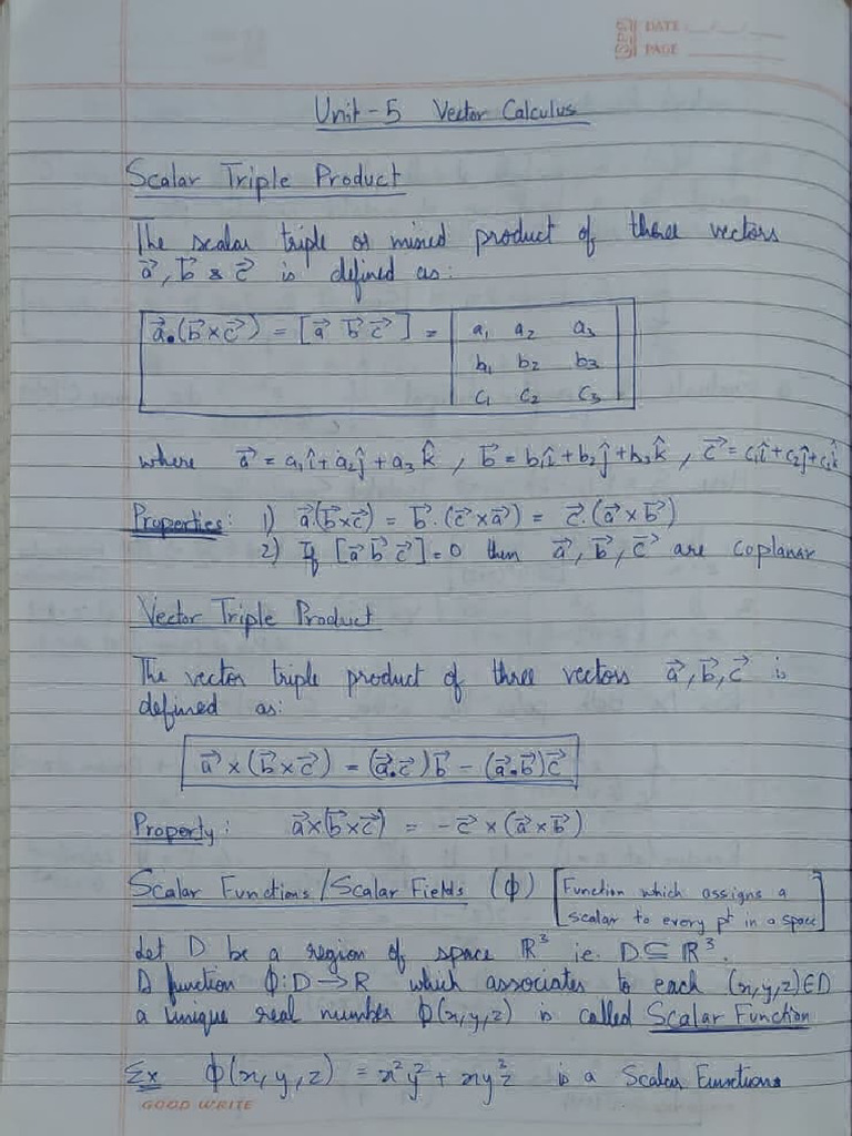 Vector Calculus | PDF