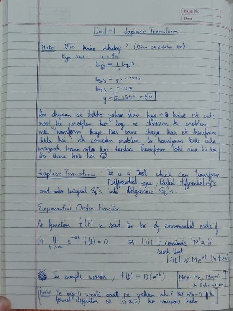 Laplace Transform | PDF
