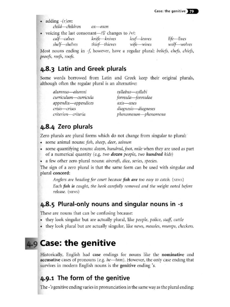 Case_ the genitive | PDF
