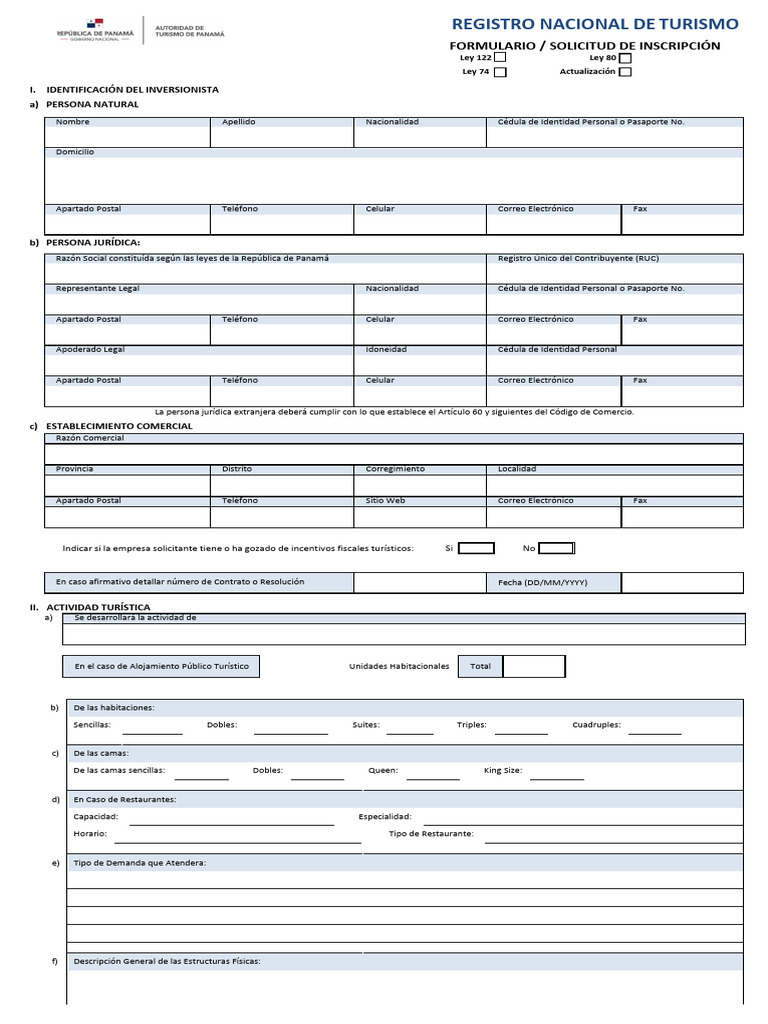 FORMULARIO - RNT - 2021 Aplicación Del Incentivo | PDF | Documento de ...