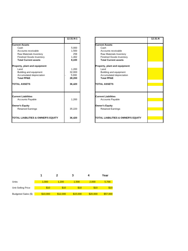 Budgeting | PDF | Equity (Finance) | Fixed Asset