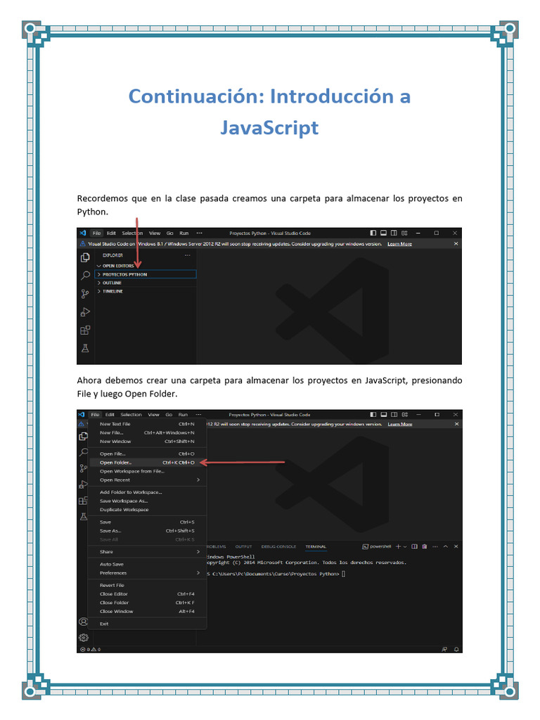 6-Continuación JavaScript - Funciones | PDF | Script Java | Interfaz de línea de comando