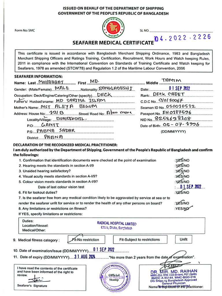 Port Health | PDF