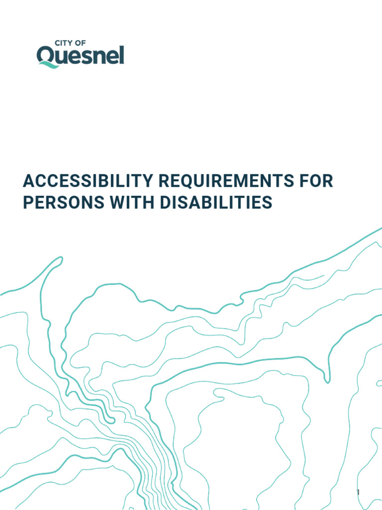 2021 Accessibility Requirements Handout | PDF