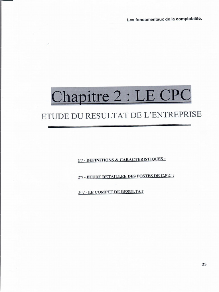 CPC Cours 1 | PDF