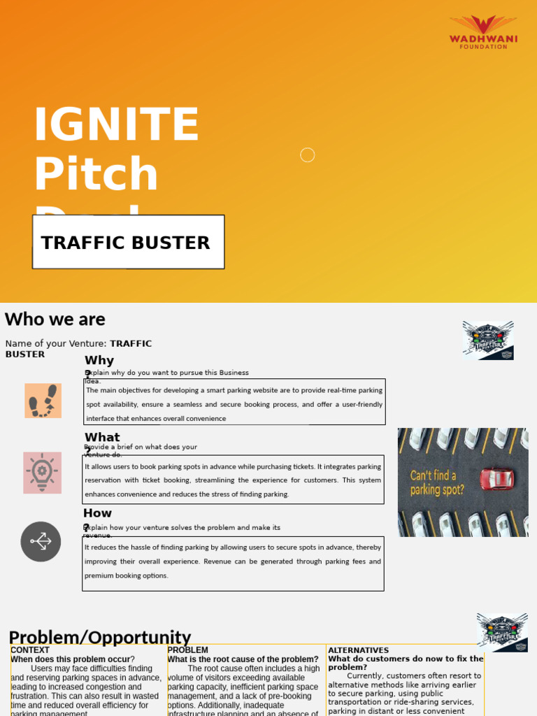 Traffic - Buster LIL FINAL | PDF | Parking | Usability