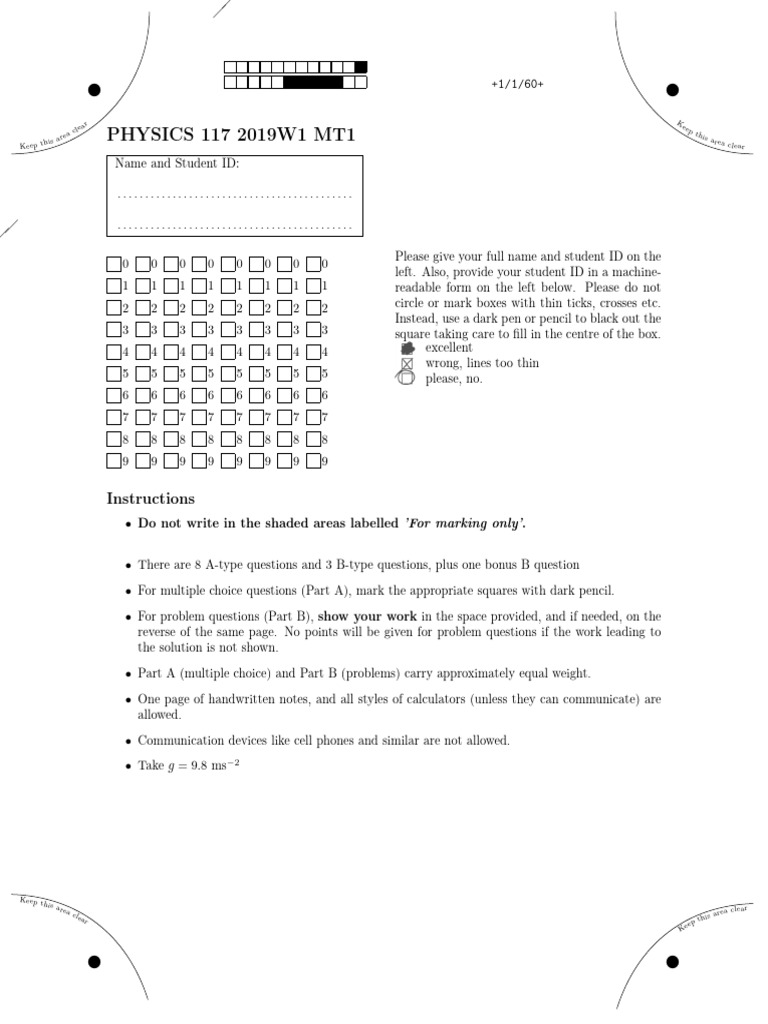 2019 MT1 | PDF | Mass | Force