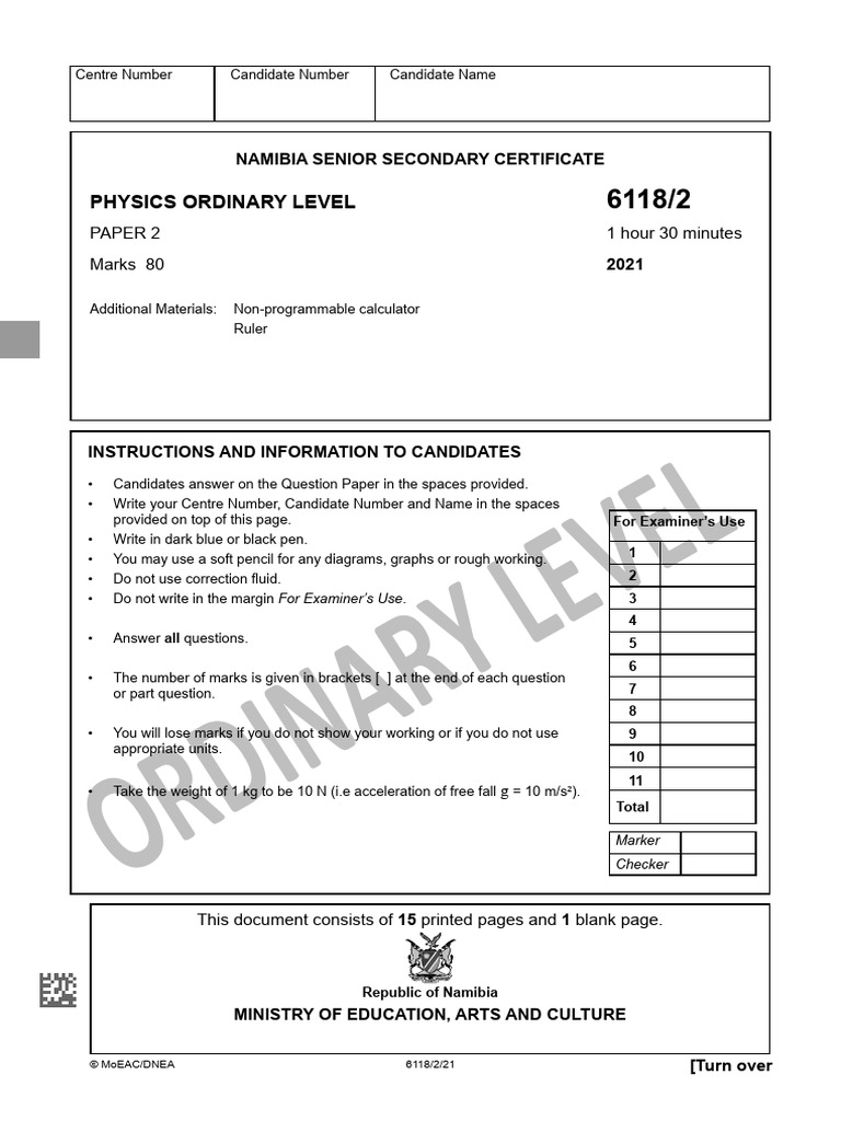 Physics 2021 P2 | PDF | Transformer | Inductor