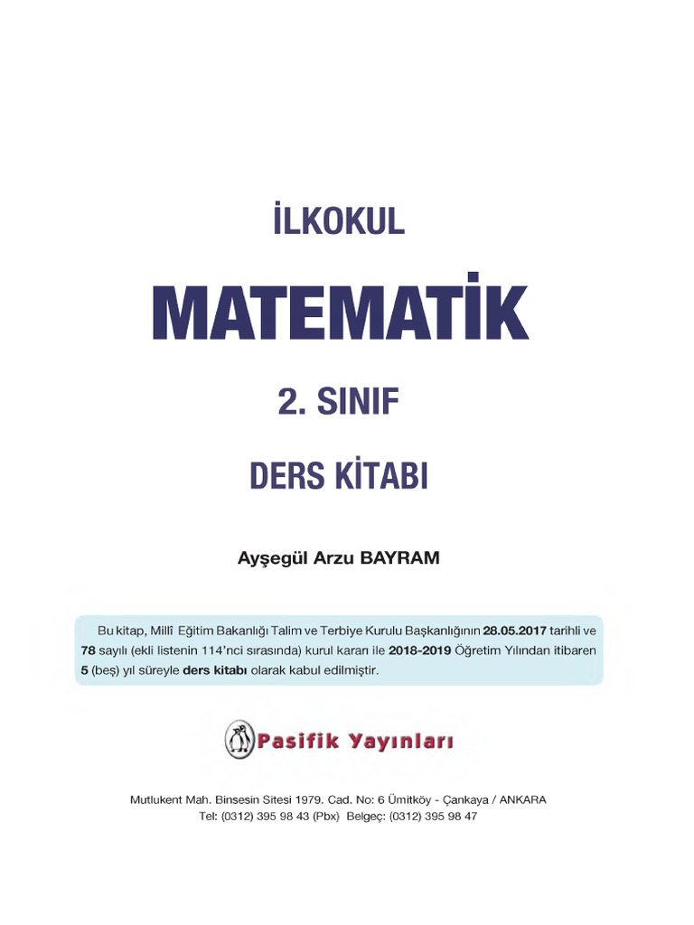 Matematik: İlkokul | PDF
