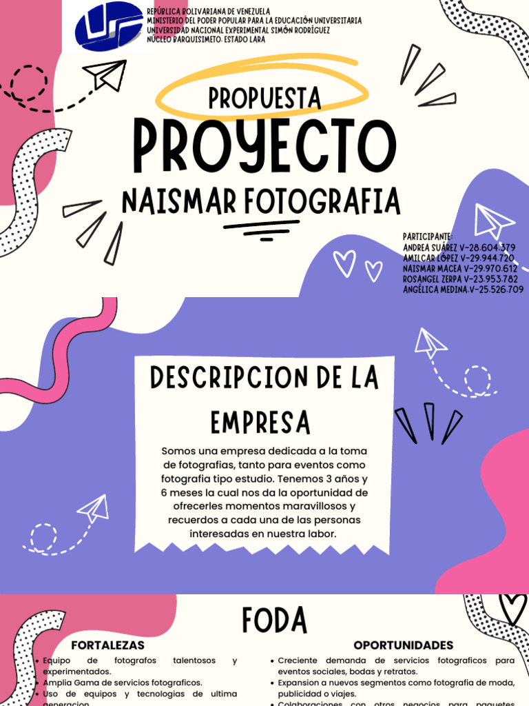 Presentacion. Proyecto | PDF | Marketing | Publicidad