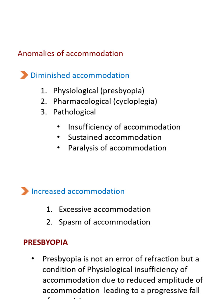 Accommodation Wps Office | PDF | Senses | Visual System