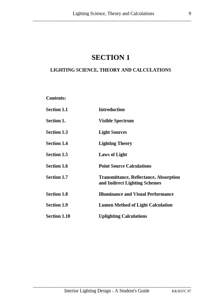 Lighting | PDF | Electromagnetic Spectrum | Lighting