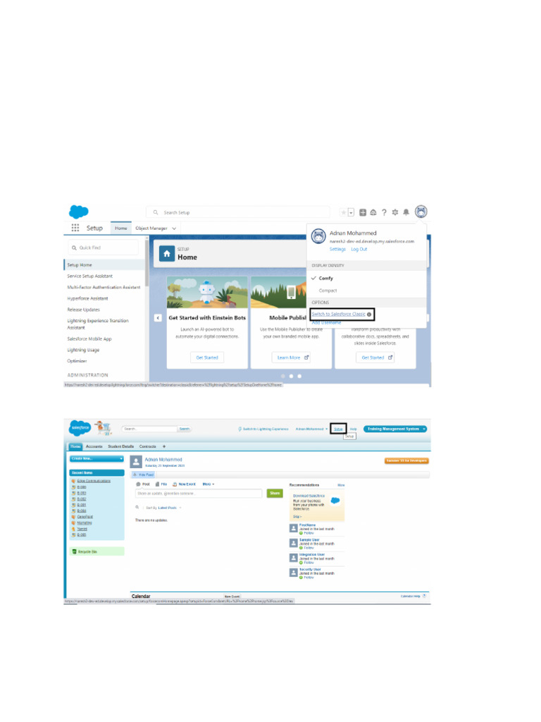 Creating Classic App in Salesforce | PDF