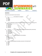 Grade 5 Term 2 Geography Summary | PDF | River | Plateau