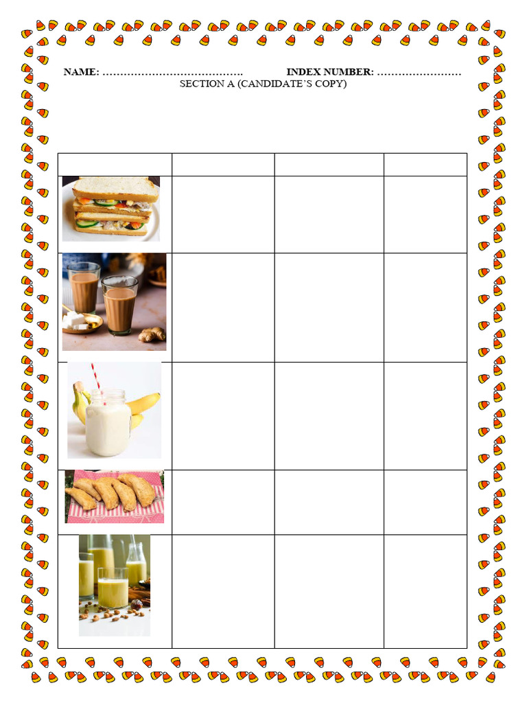 ISSAH FATIMA | PDF | Desserts | Foods