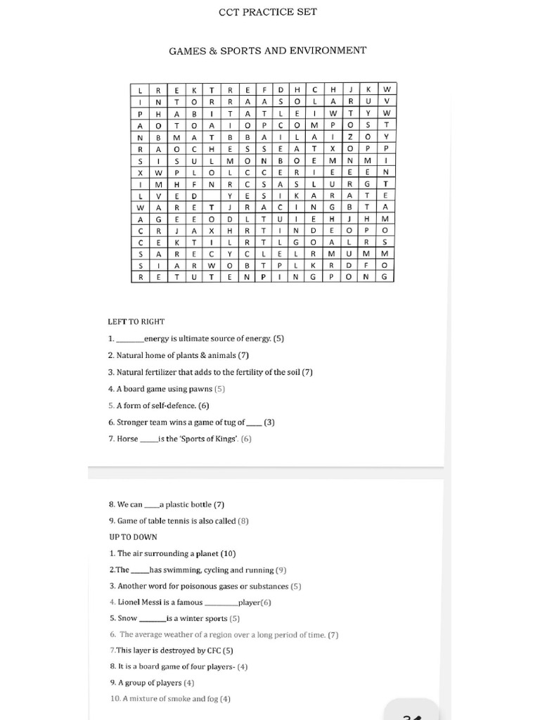 CCT Practice | PDF