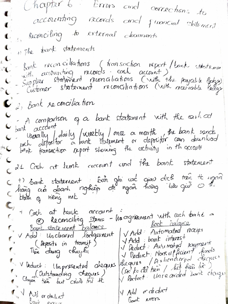 Bank Reconciliation Guide | PDF