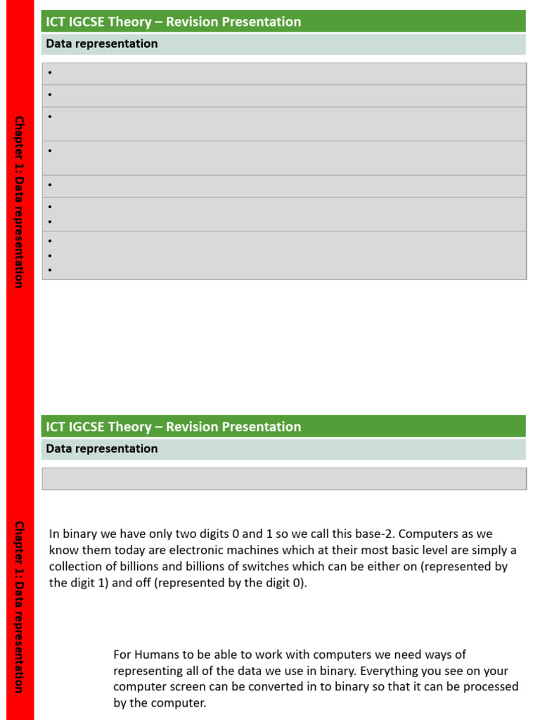 Binary And Data Representation Pdf Byte Integer Computer Science 8800